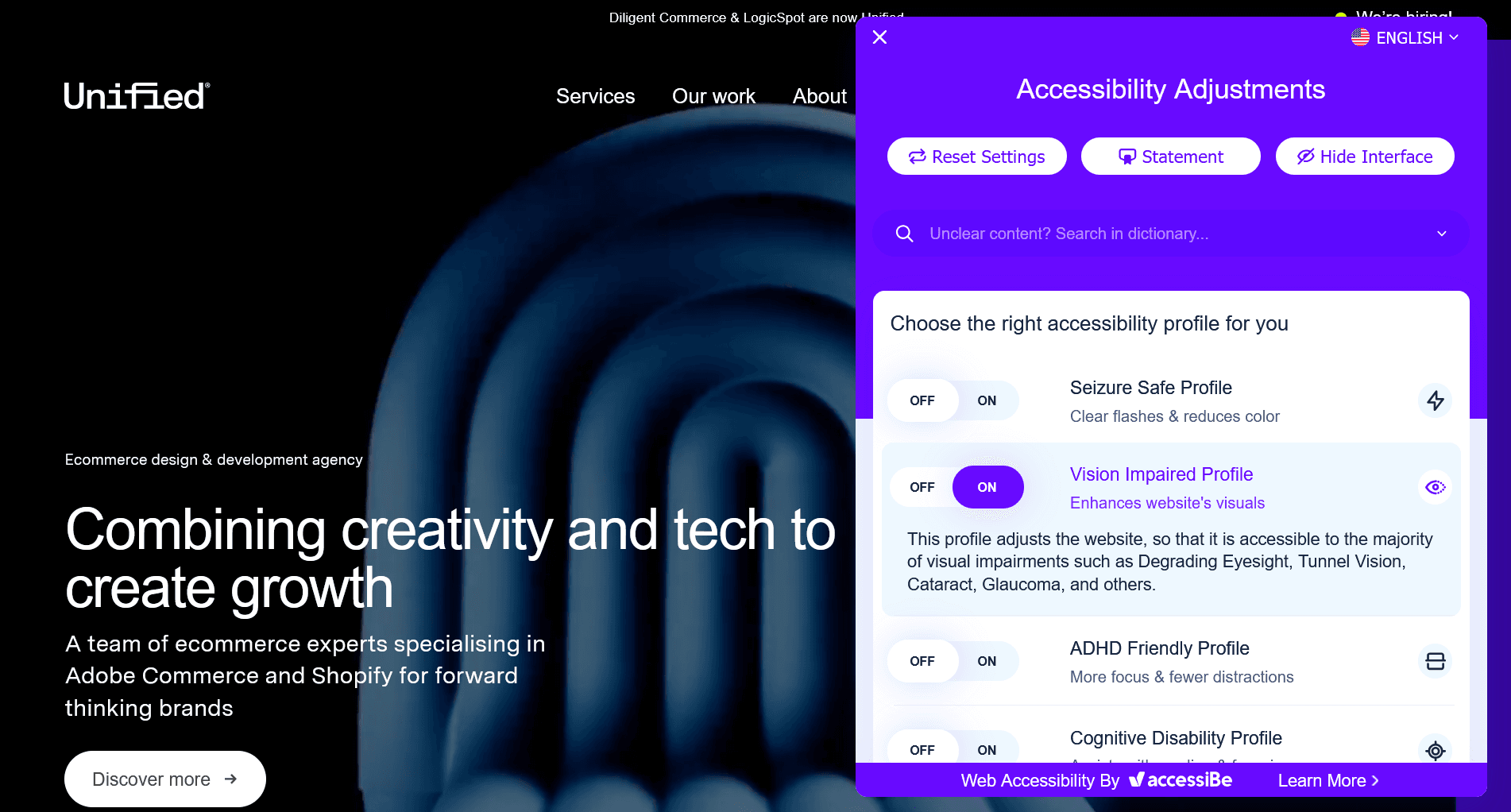 Making the Internet Accessible and Inclusive: Unified's commitment to ...